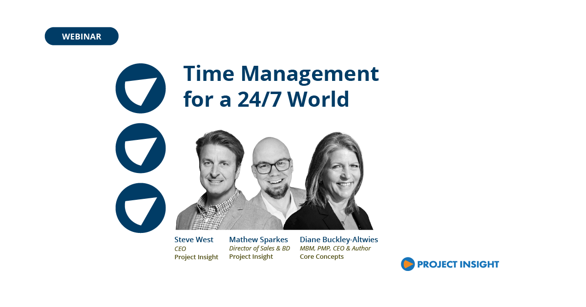 Time Management for a 24/7 World | Project Insight Webinar