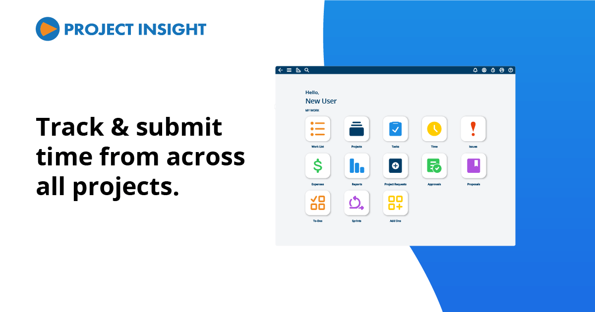 Flexible & Thorough Time Tracking with Project Insight | Time Tracking ...